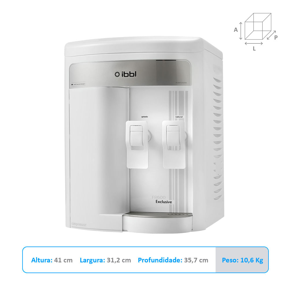 Purificador de Água FR600 Exclusive Branco - IBBL - IBBL