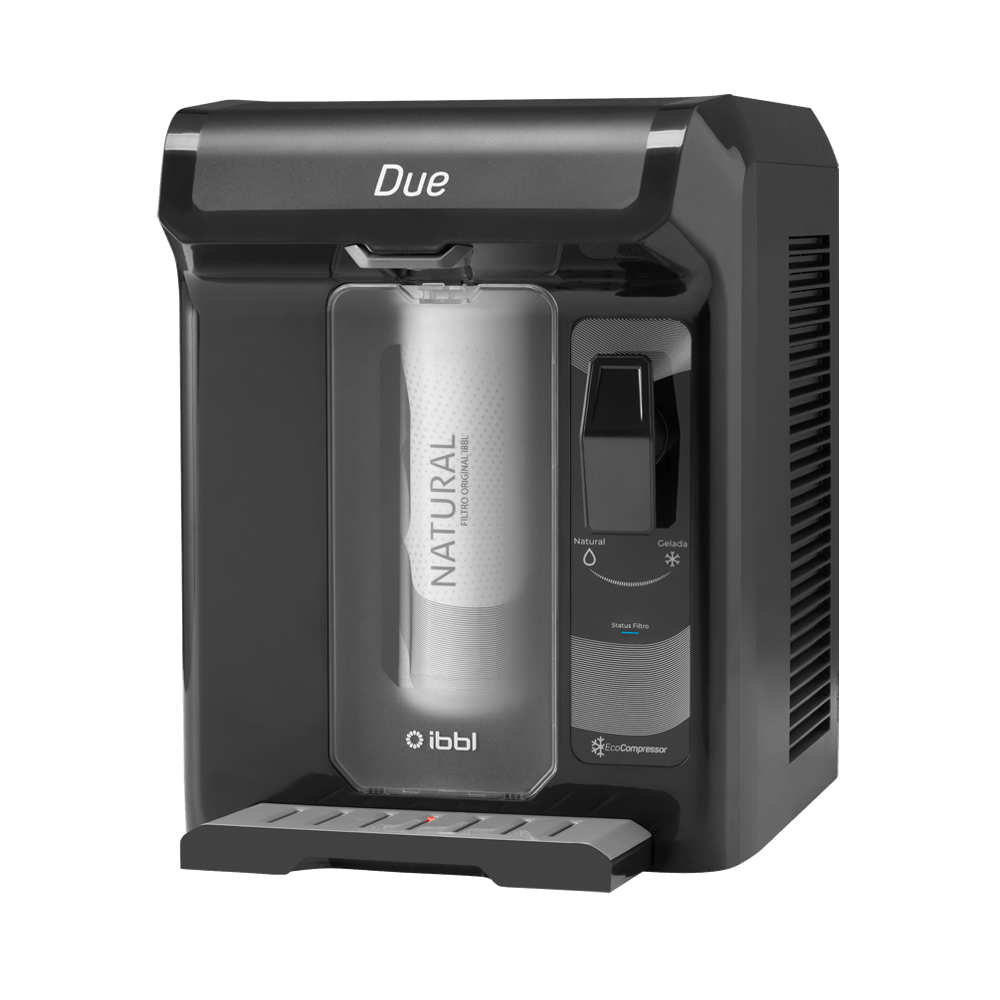 Purificador de Água IBBL Due com Compressor Grafite - IBBL