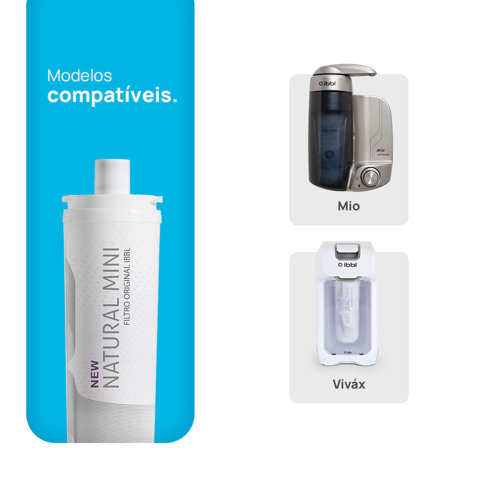 Filtro de Água IBBL Natural Mini (Avanti) - IBBL